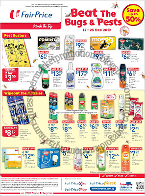 NTUC FairPrice Bugs & Pests Control 12 - 25 December 2019 ~ Supermarket ...