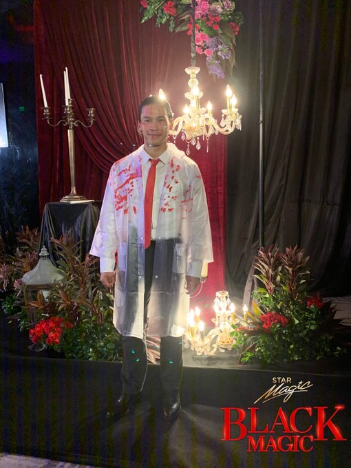 PHOTOS: Stars in their coolest, scariest costume at Black Magic ...