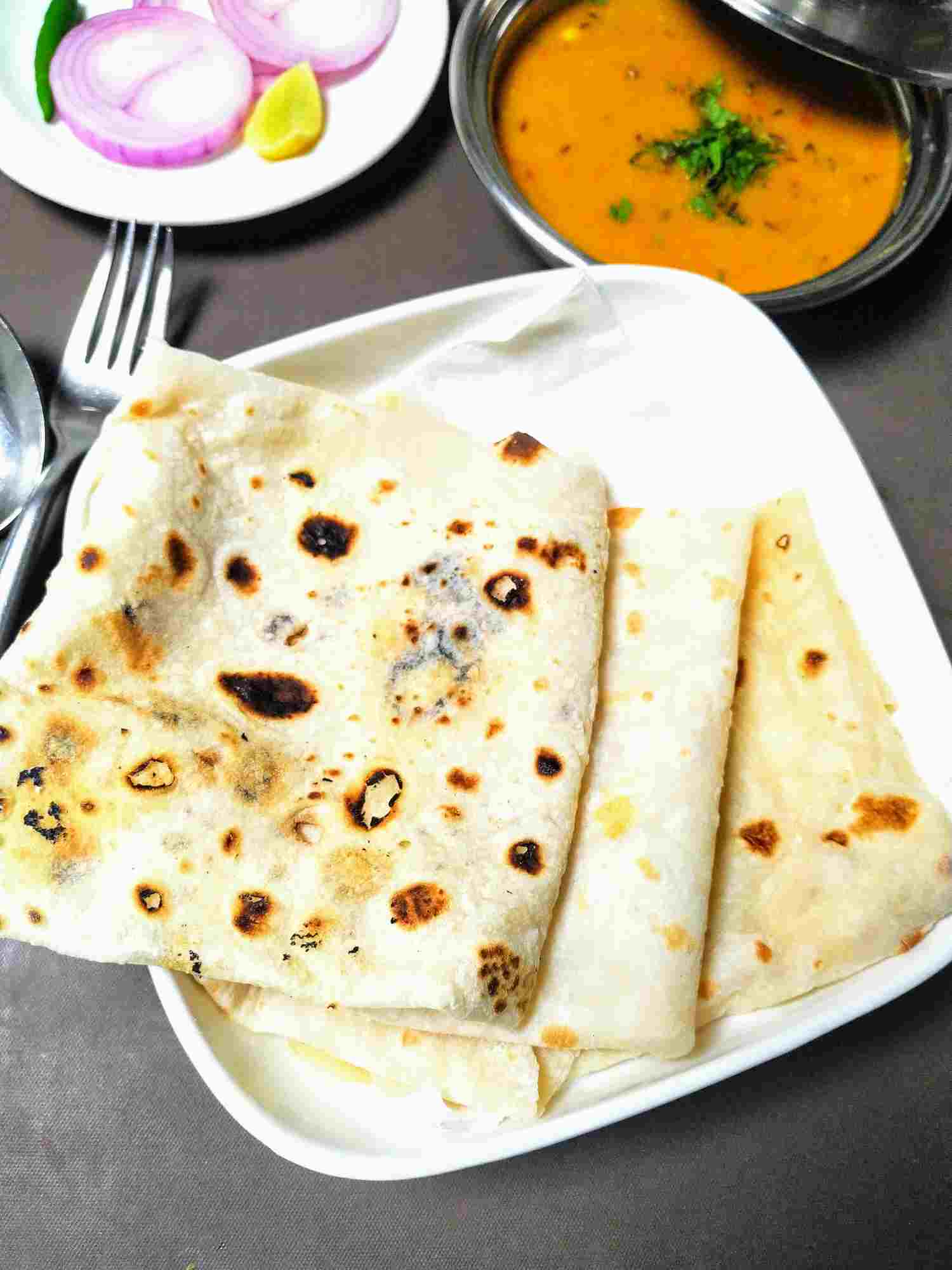 Rumali roti recipe - hassanchef restaurant style recipes