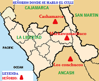 El Culli: Lengua de los Wamachucos: Expansión del Culli
