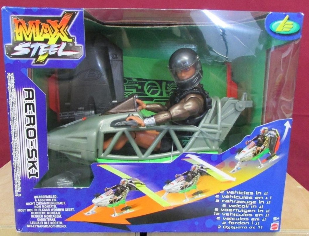 Max Steel Fanáticos: Línea Max Steel N-Tek 2003 Completa