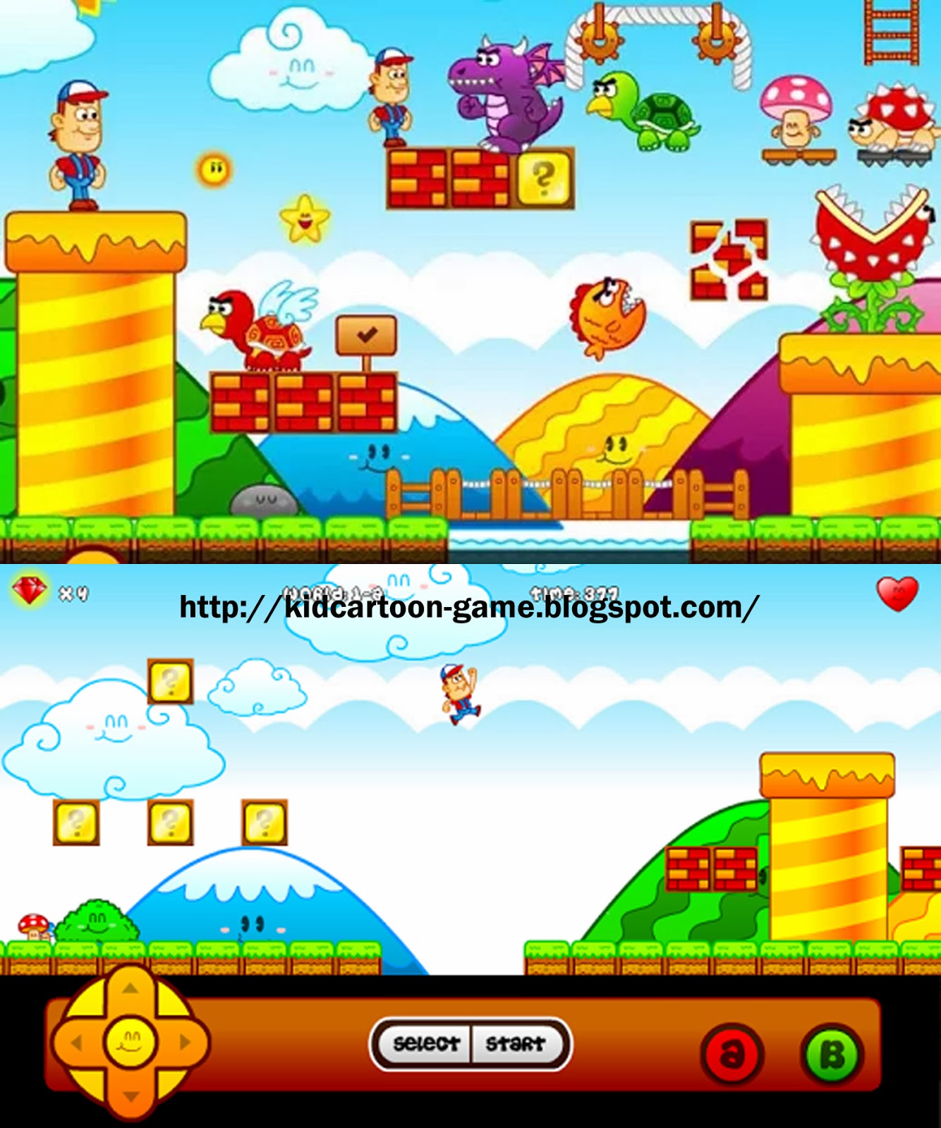 Games Cartoon for Kids
