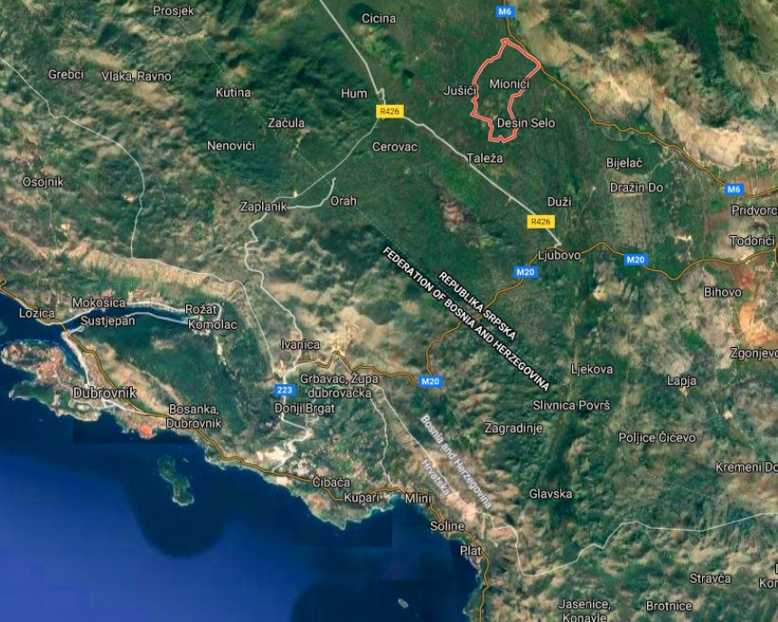 Trebinje Airport site selected, first flight next year