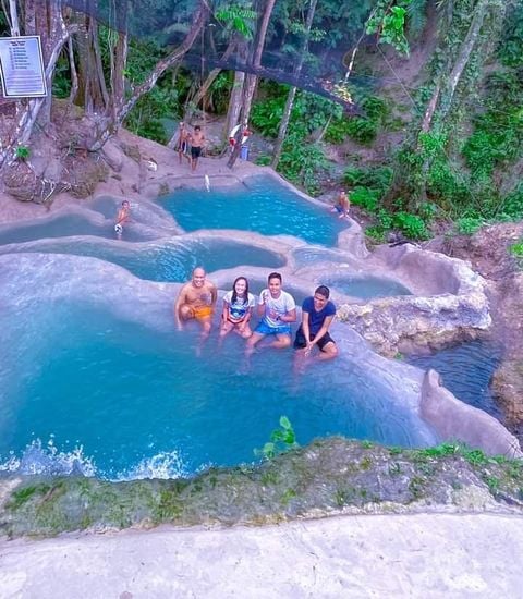 Wow! Water Terraces Falls in Catang Argao, Cebu - New Tourists ...