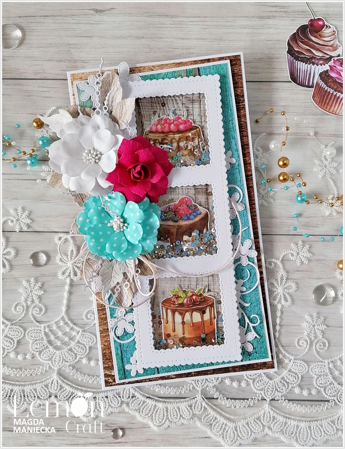 Majowe wyzwanie w Lemoncraft - scrapbooking challenge, wyzwania, craft ...