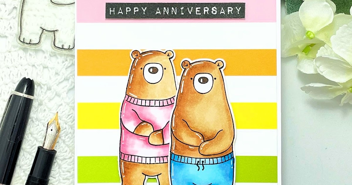 KISS - keep it sweet and simple: Happy Anni-bearsary