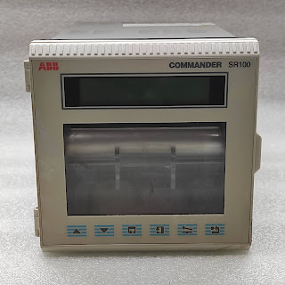 ABB COMMANDER SR100 STRIP CHART RECORDER SR102A/B0/000000/121ST 100-240VAC