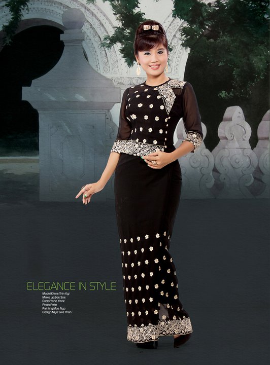 Khine Thin Kyi: Elegance in Burmese Style