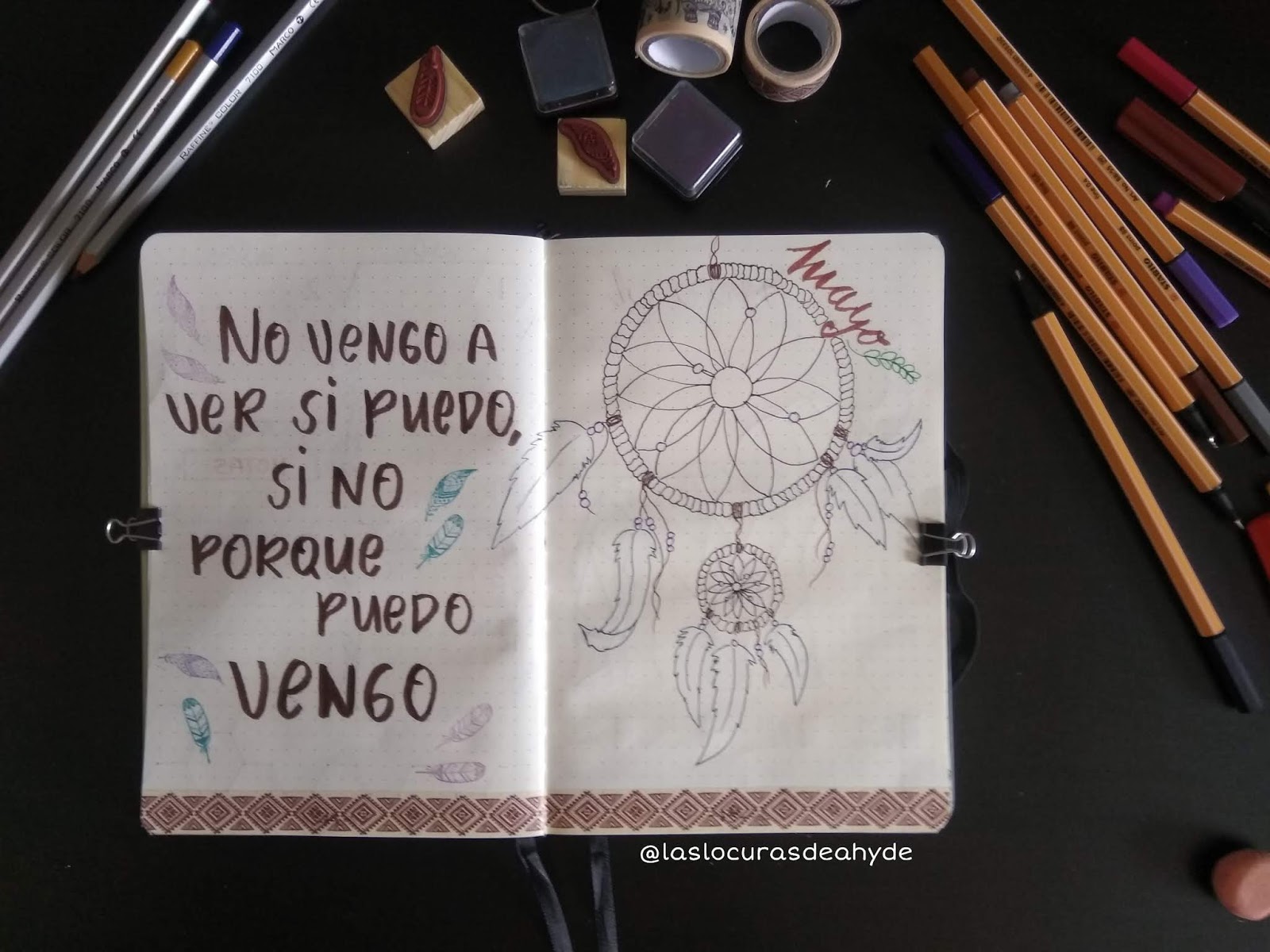 Las Locuras de Ahyde : Bullet Journal Mayo 2020