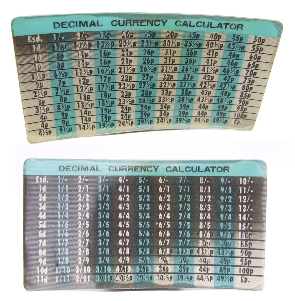 down to the cellar: Lenticular Decimal Currency Calculator