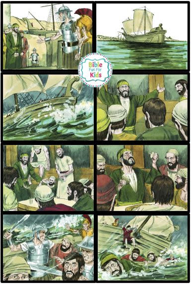 Paul is Shipwrecked on the Way to Rome! | Bible Fun For Kids