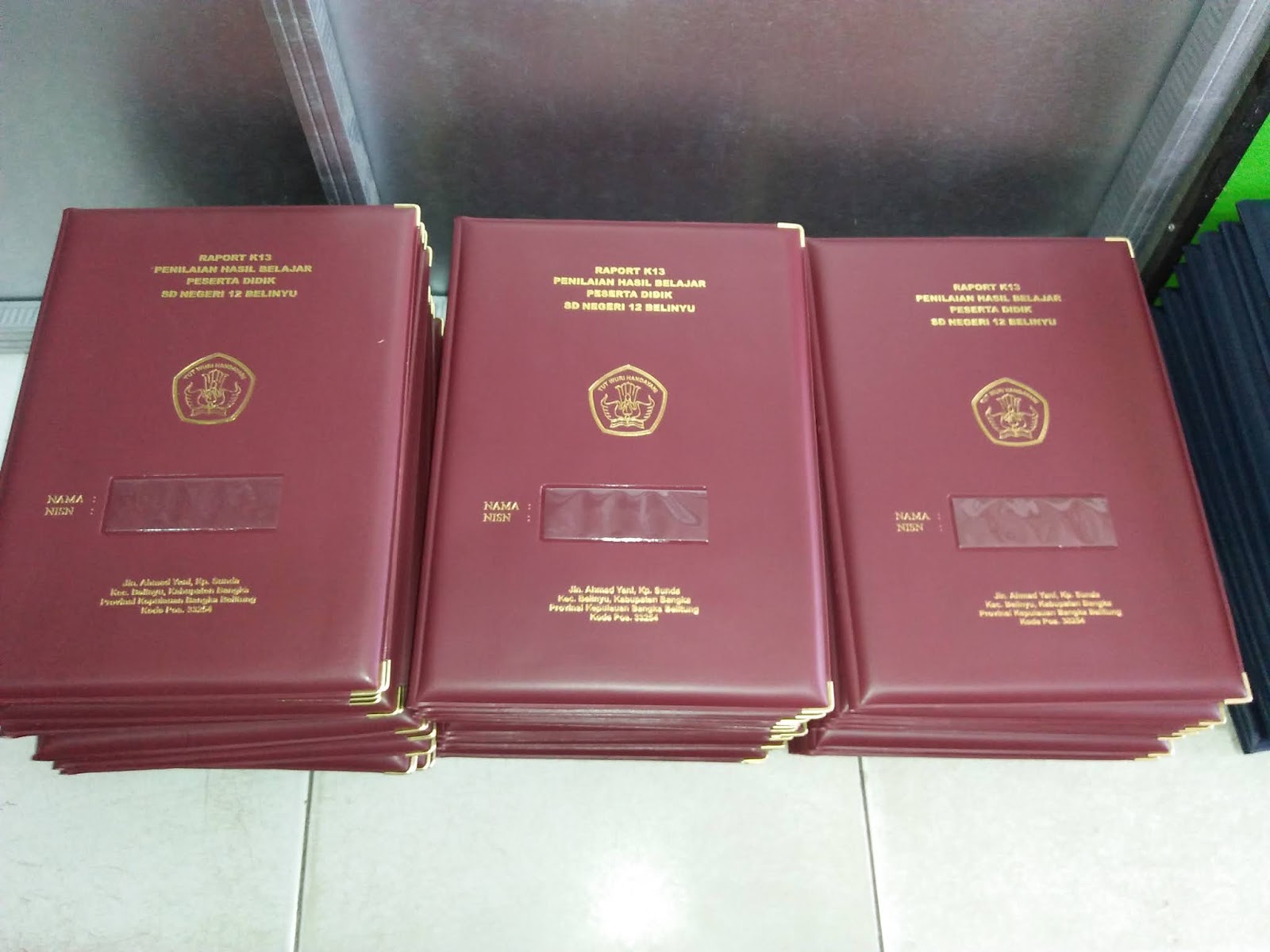 MAP RAPOR K13 - SD NEGERI 12 BELINYU - KIREINA MEDIA