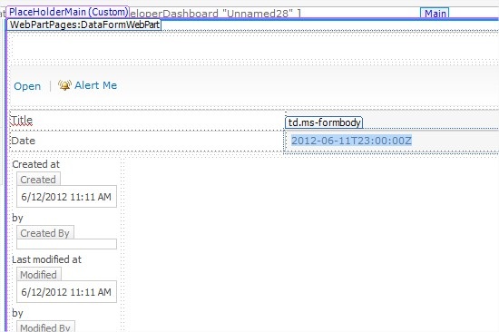 How I Did It Sharepoint Format Date In Custom Display Form How I Did It Sharepoint Format Date In Custom Display Form