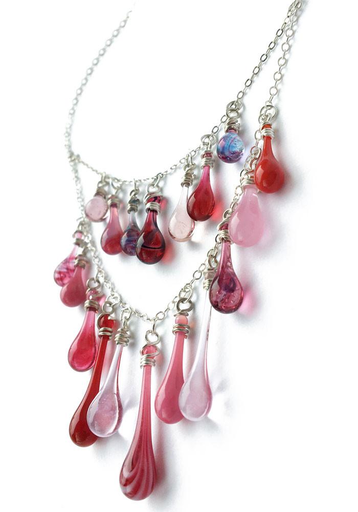 Sun Melted Glass Designs by Sun Drop Jewelry / The Beading Gem