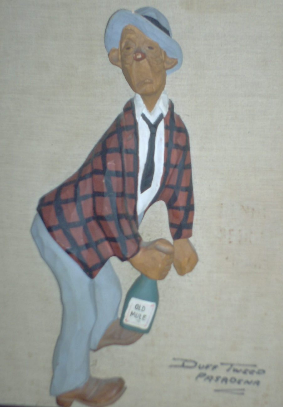 Duff Tweed Carvings: “Glendale Greg’s” Duffy Collection – Two Cowboys ...