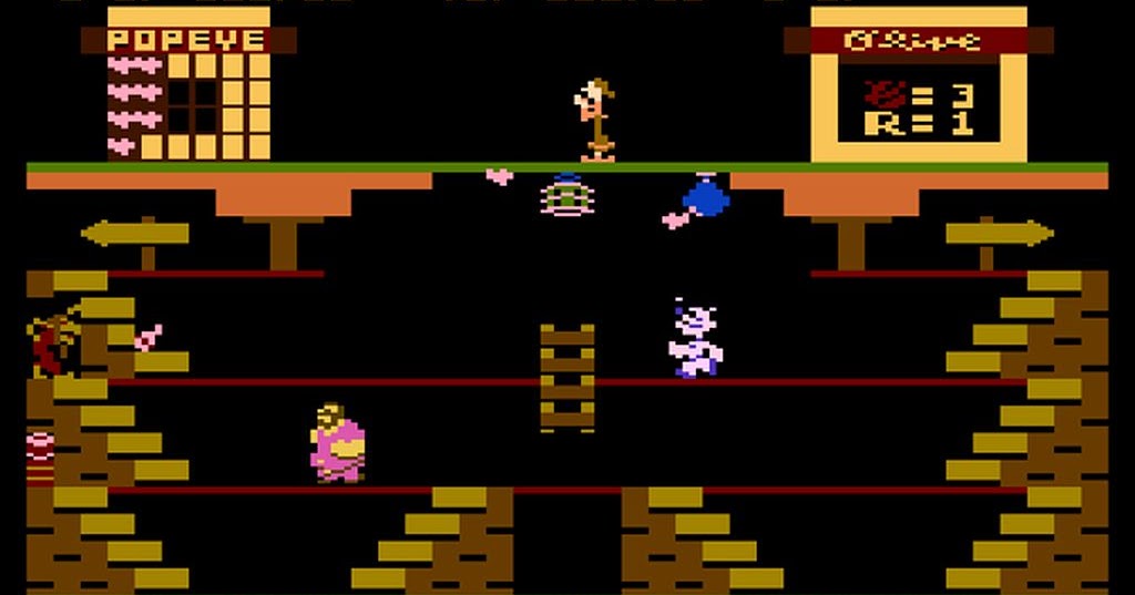 Indie Retro News: Popeye - Atari 8bit arcade classic improvement released!
