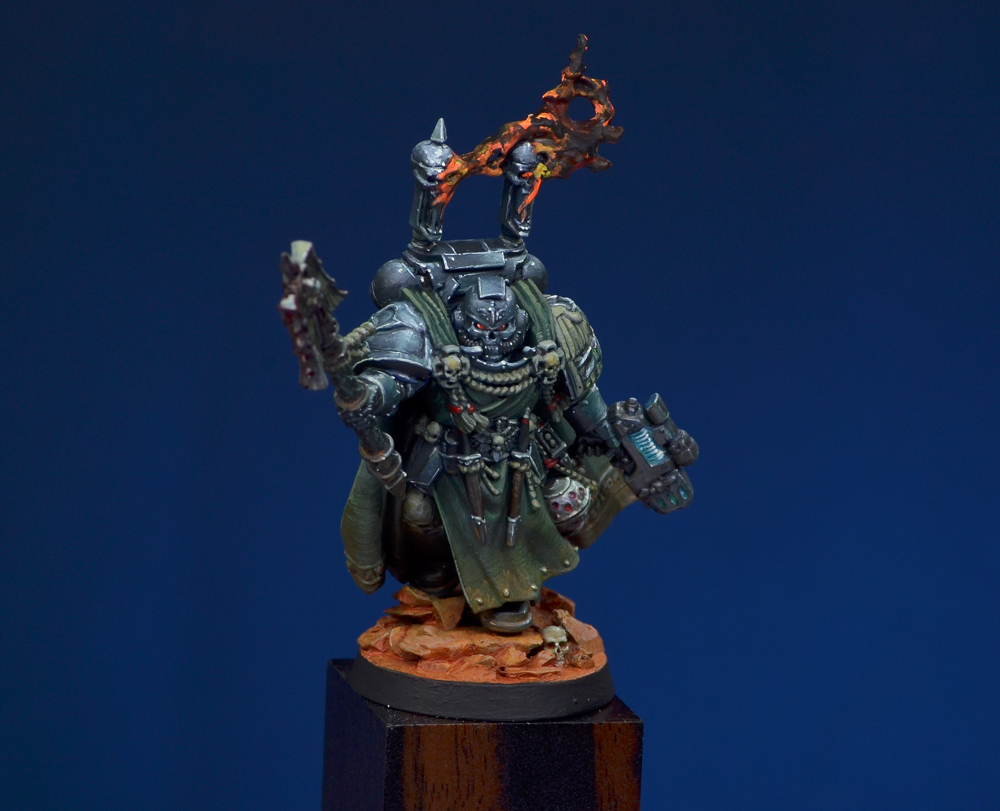 Dark Angels Interrogator Chaplain | planetFigure | Miniatures