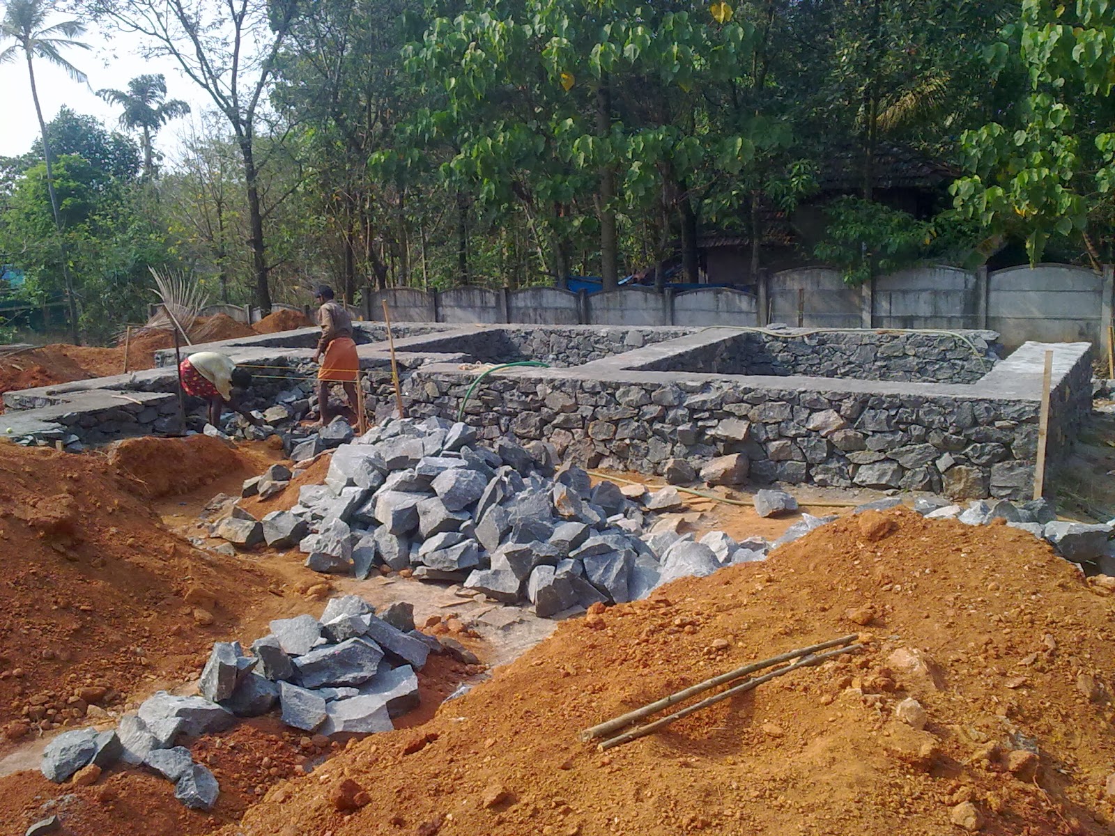 Foundation Stages - "Thara" pani ~ Veedu-വീട്