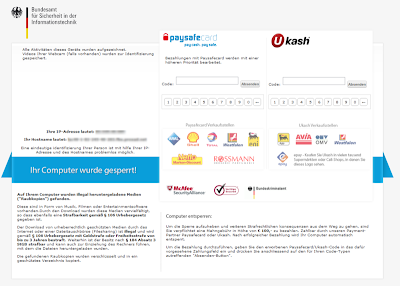 How to remove Viruses?: Ukash Virus - Entfernen Ukash Virus