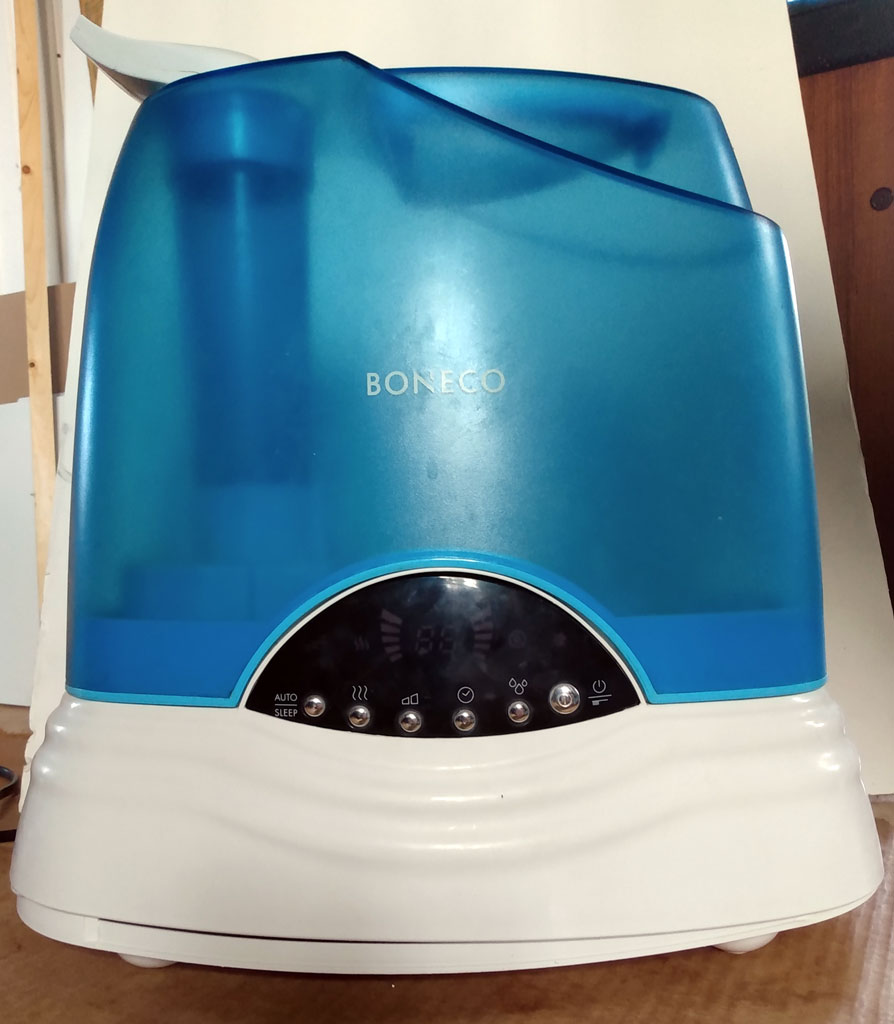 Tango of the Geeks: Make a Shop Water Heater out of an old Humidifier