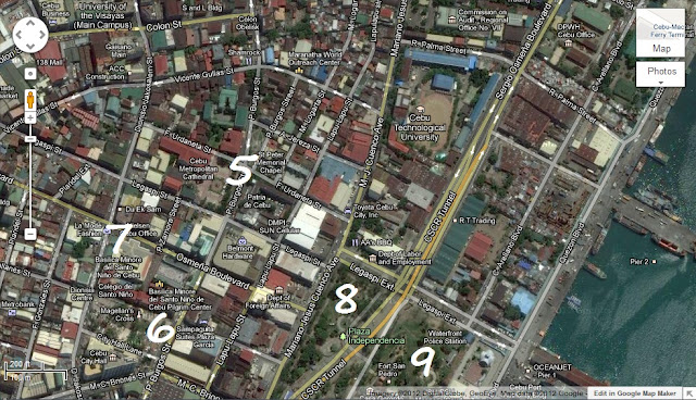 my greatest opponent: Cebu City Walking Tour of Heritage Sites