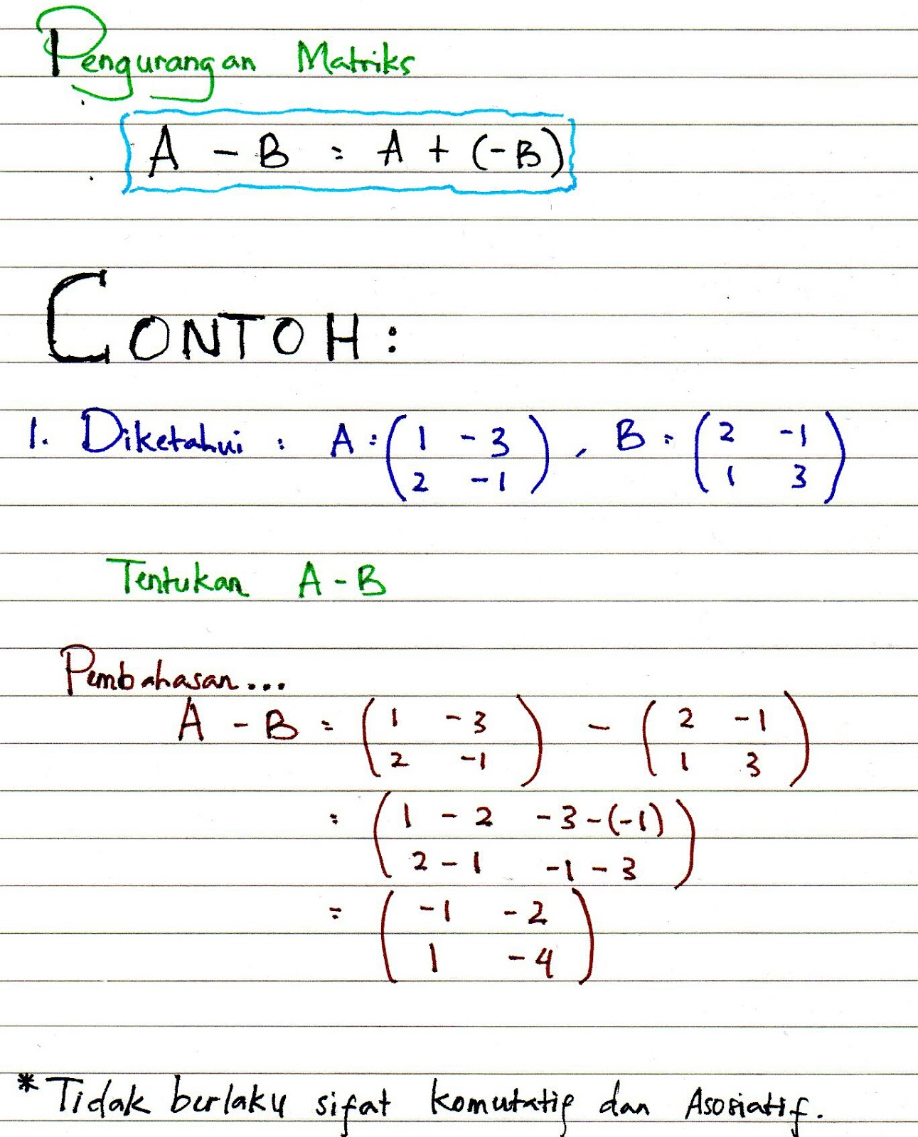 All about Mathematics^^: MATRIKS