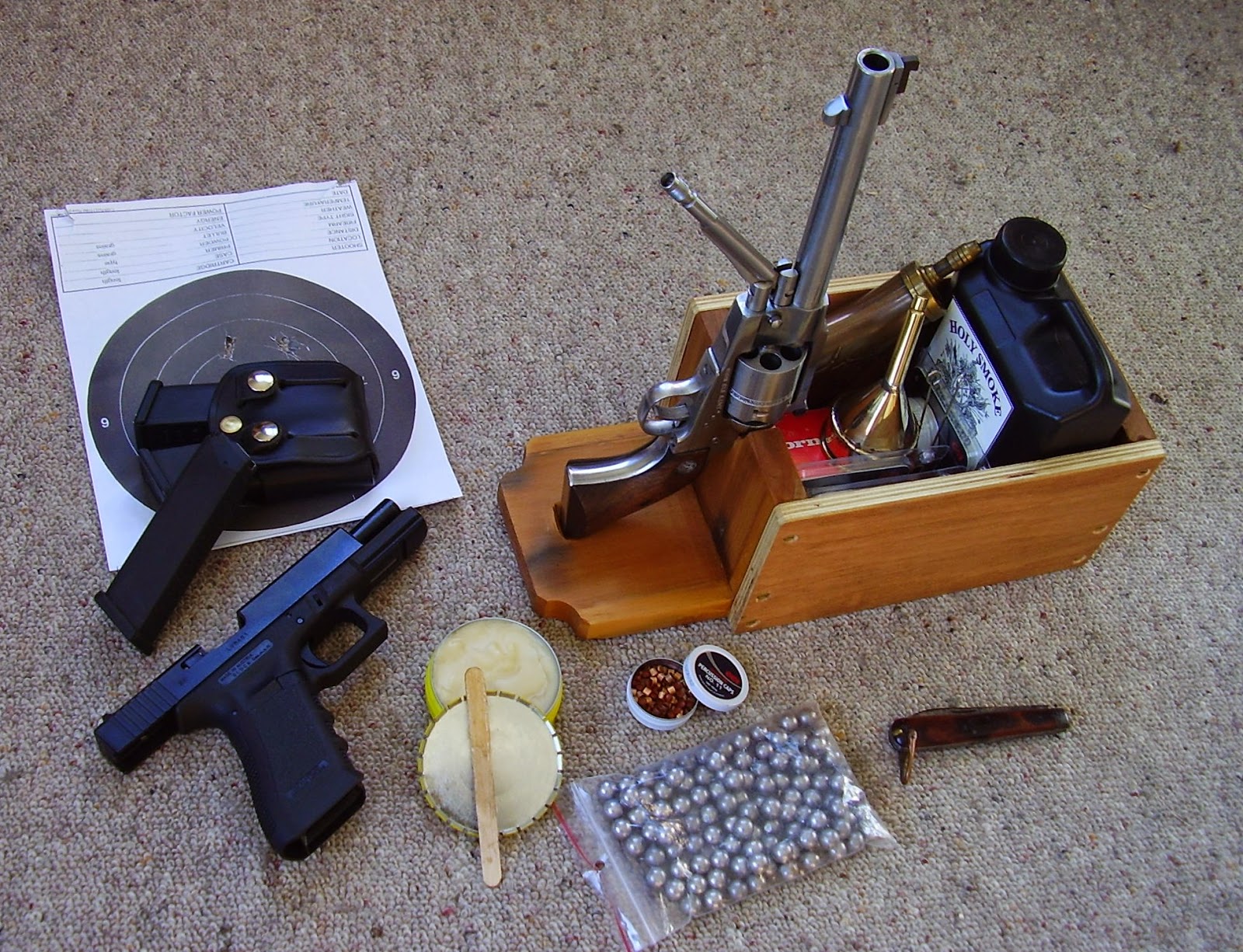 on target shooter nz: Loading Stand for a Ruger Old Army:
