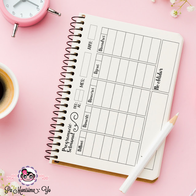 Pa Monísima: Yo: Cuaderno de la maestra imprimible 2021-2022