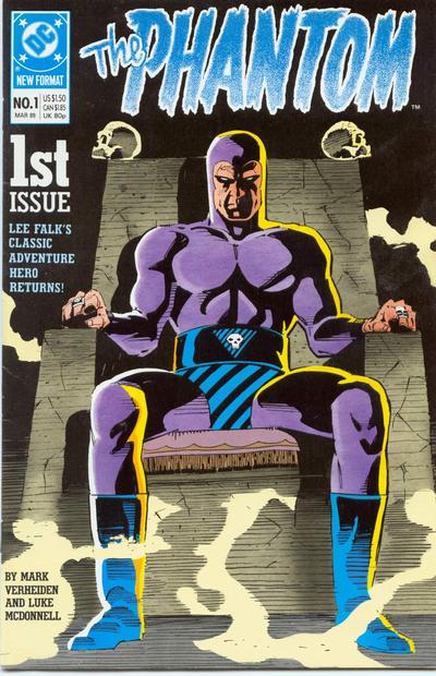 POP CULTURE SHOP: THE PHANTOM #1 COMIC BOOK GHOST WHO WALKS LEE FALK DC ...