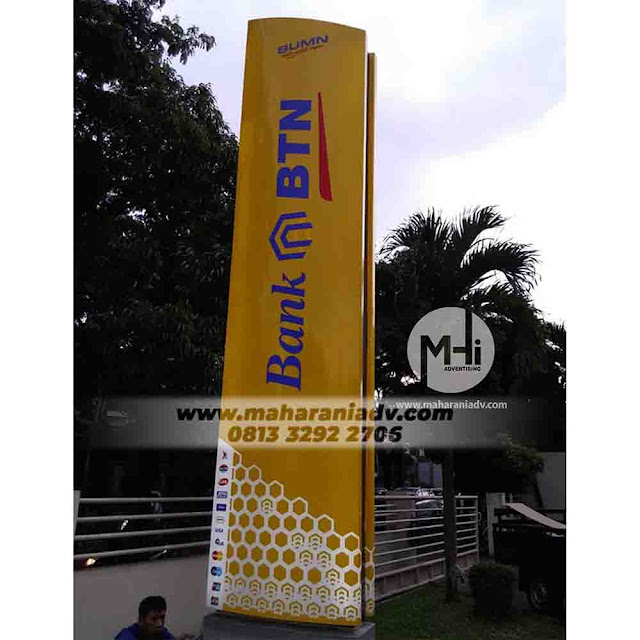 Pylon Signage di Malang