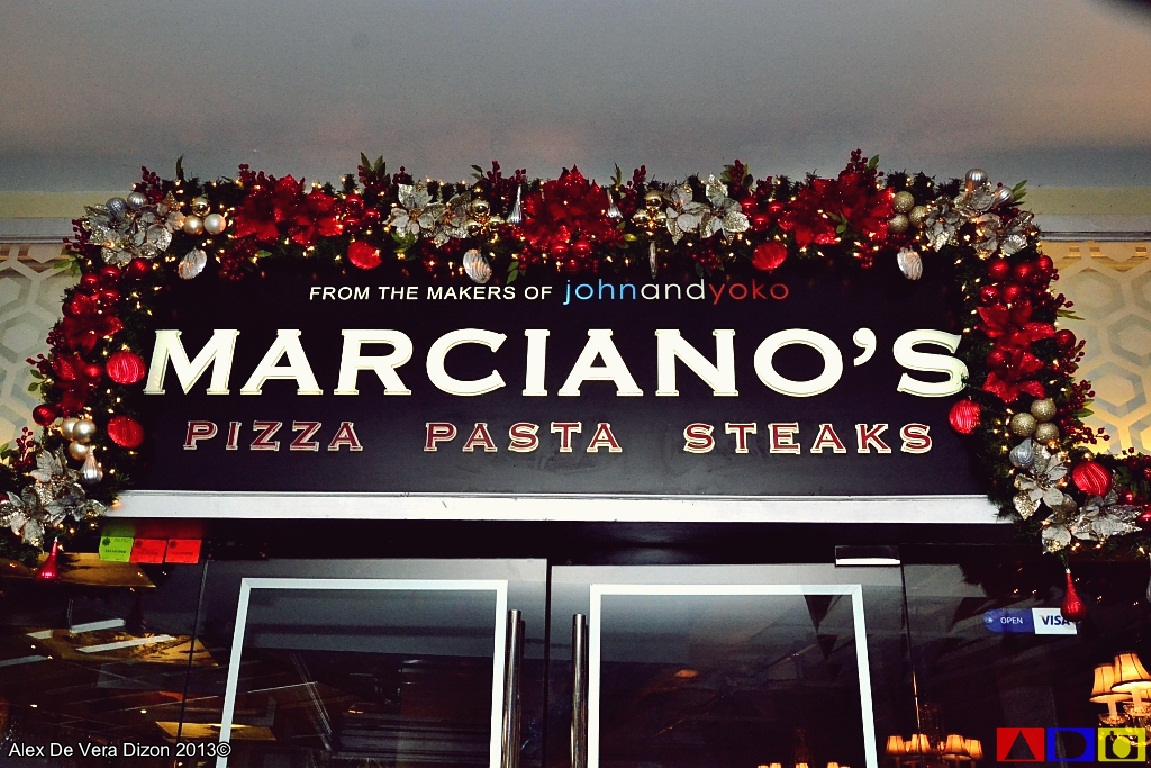 lafanggero: Marciano's - More than just a Pizza Parlor