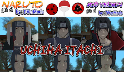 Uchiha Itachi Skin Pack | GTAind - Mod GTA Indonesia