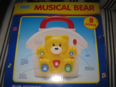 JuaiMurah: Like New Meccos Musical Bear Toy