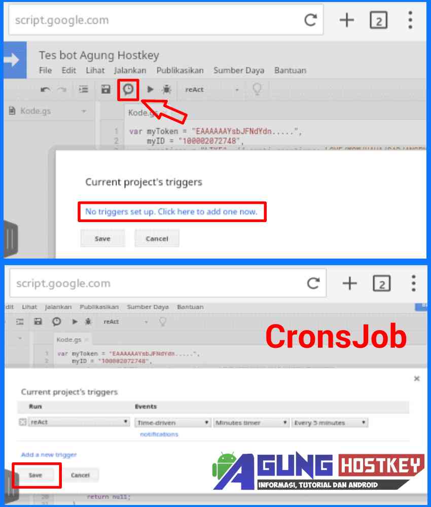 2 Cara Mudah Menggunakan Bot Reaction Facebook Terbaru - Agung Hostkey