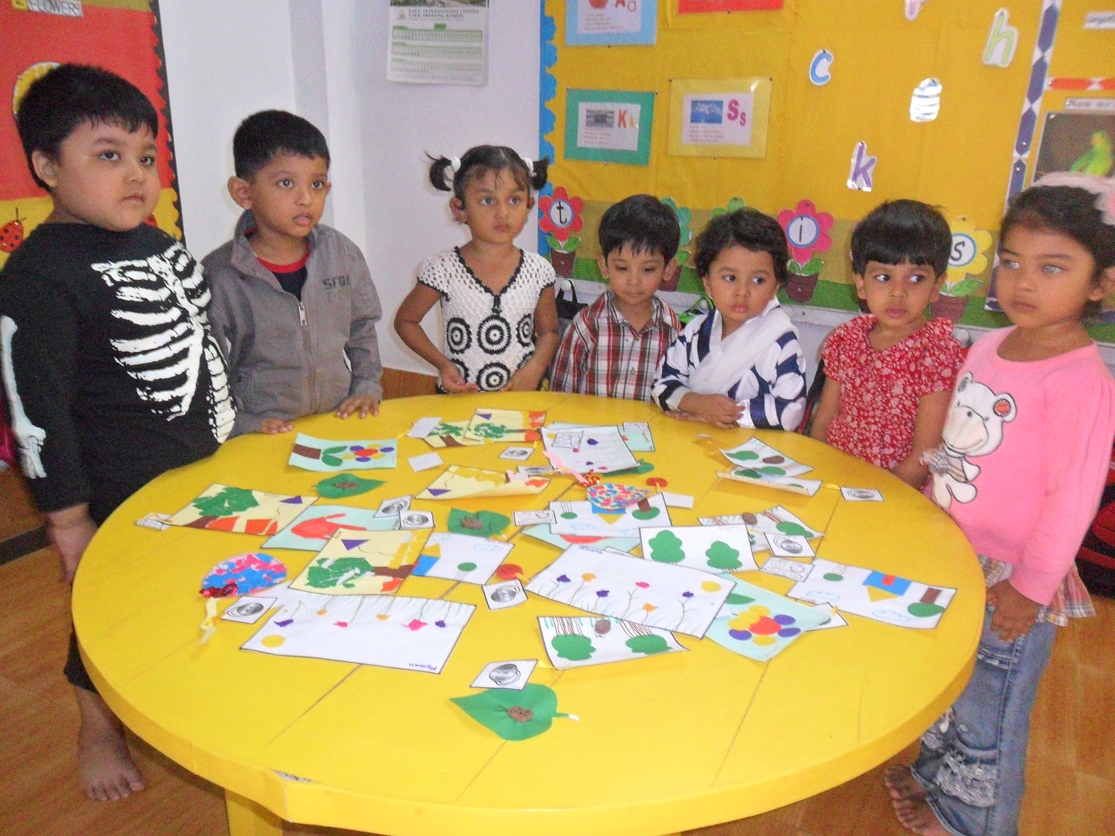 A learner's diary: Big bazaar of Play group students