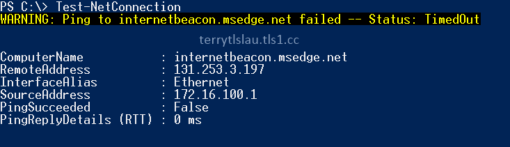 Terry L@u's blog: Test-NetConnection on Windows Server 2012 R2 and ...