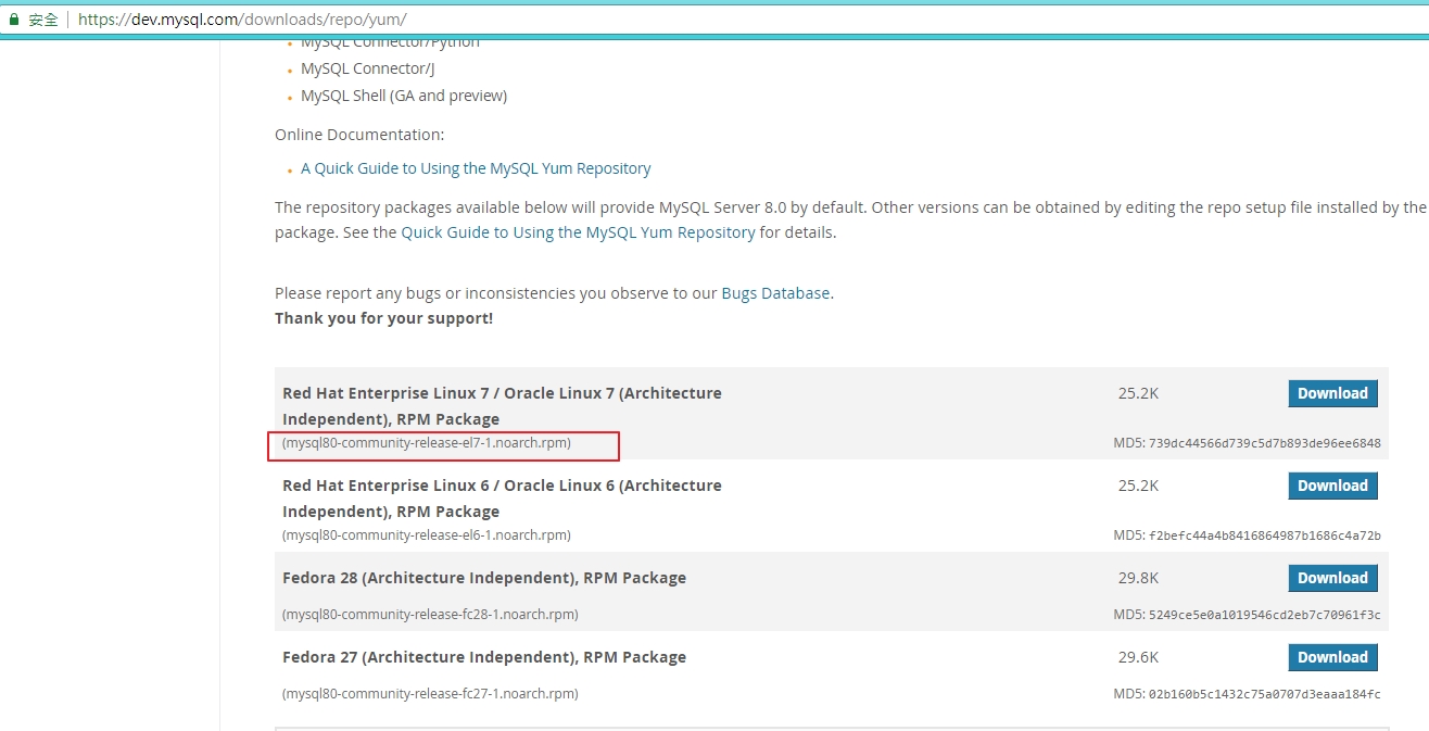 Java程式教學甘仔店: CentOS 7 安裝 MySQL8.0