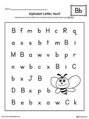 Letter B Worksheets ~ Thankyou Letter