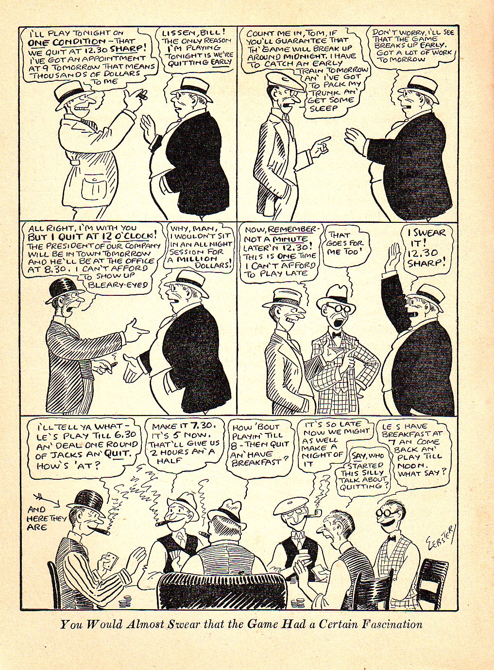 Mike Lynch Cartoons: WEBSTER'S POKER BOOK by H.T. Webster (Plus: Gaar ...