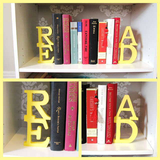PinsterSisters: DIY Book Ends