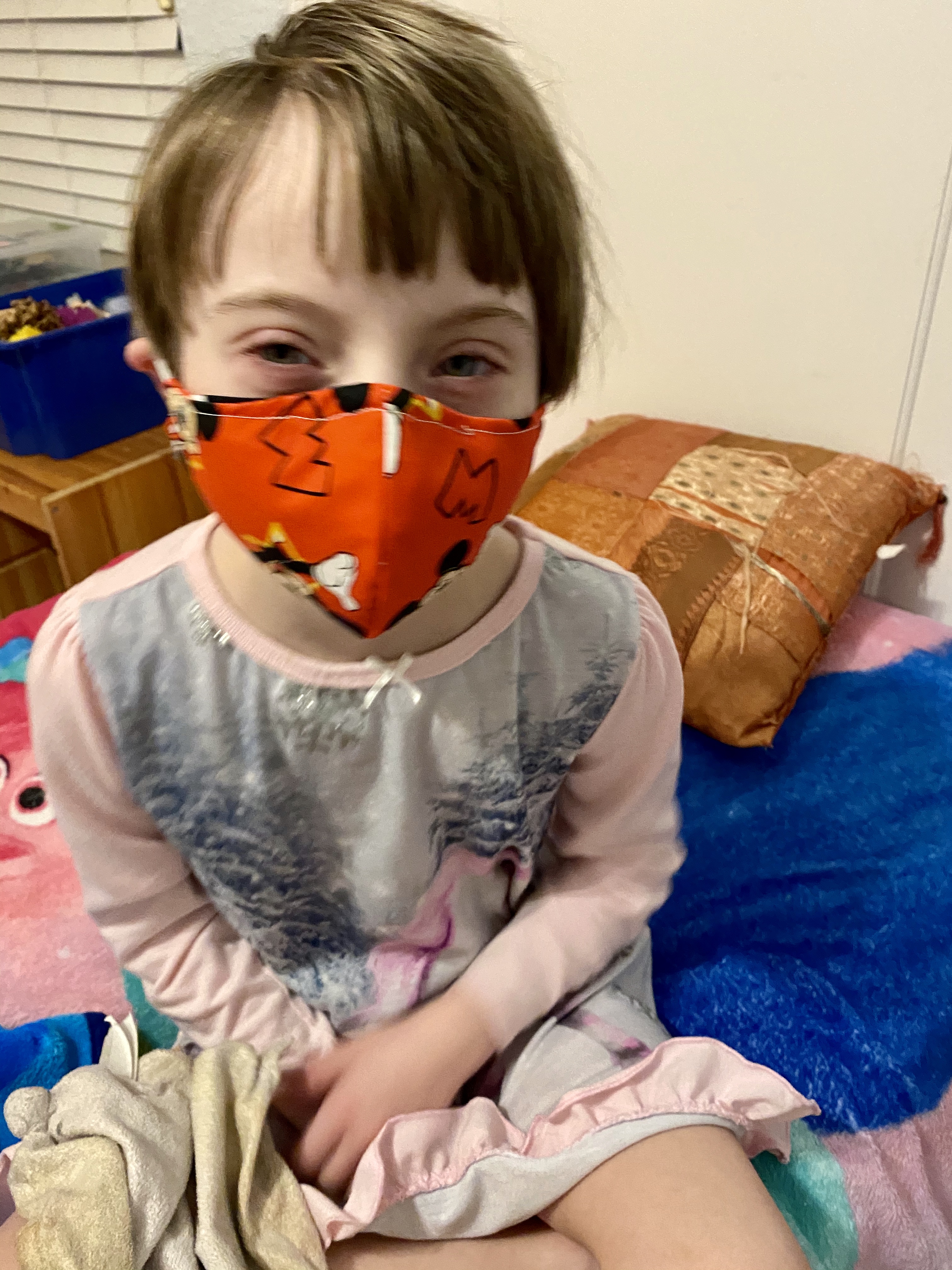 The Chronicles of Ellie Bellie Bear: A mask for kids with Down syndrome