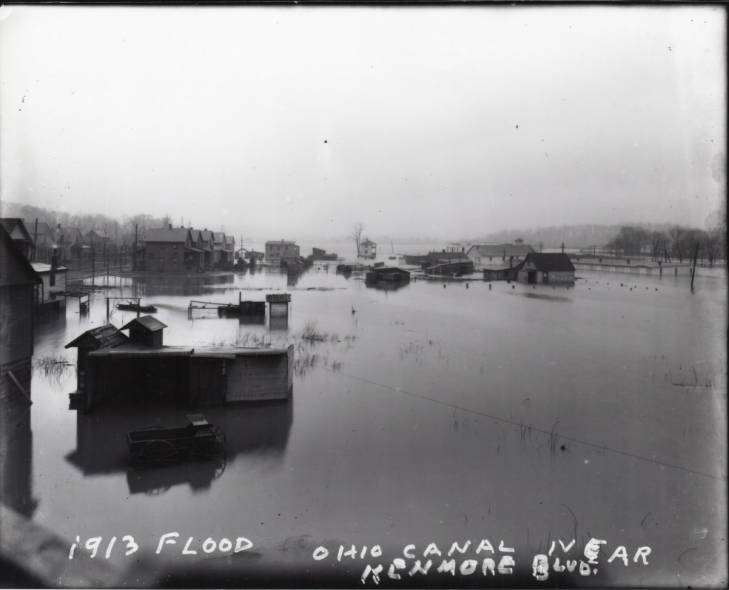 1913 Ohio Flood, Akron, Columbus, Dayton