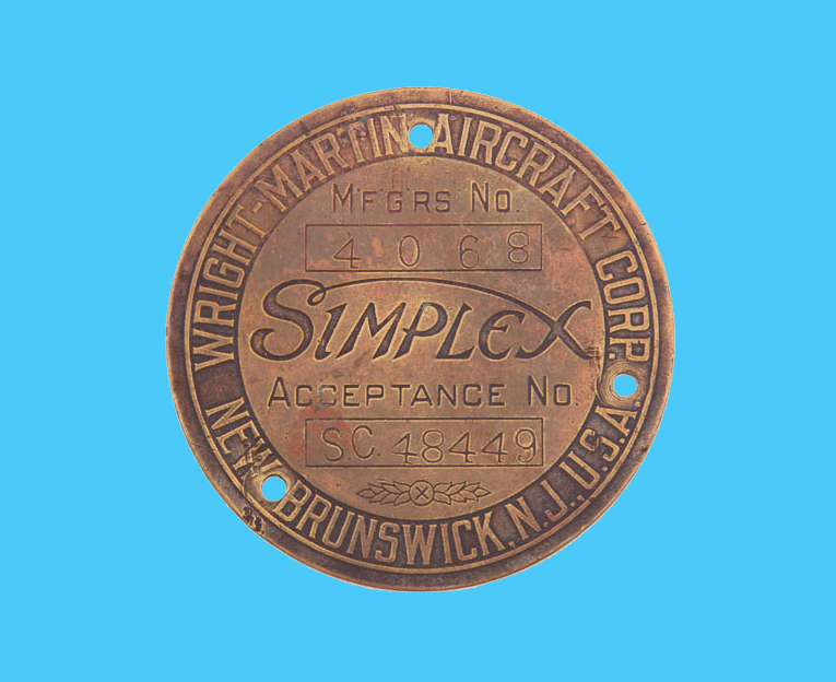 American Auto Emblems: SIMPLEX/CRANE-SIMPLEX