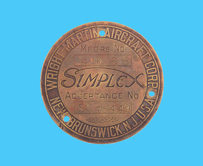 American Auto Emblems: SIMPLEX/CRANE-SIMPLEX