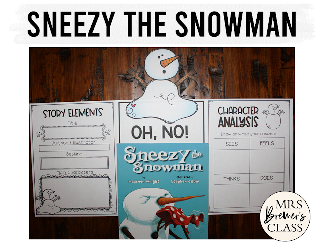 Snowmen at Night...and More Snowman Themed Books & Activities! | Mrs ...