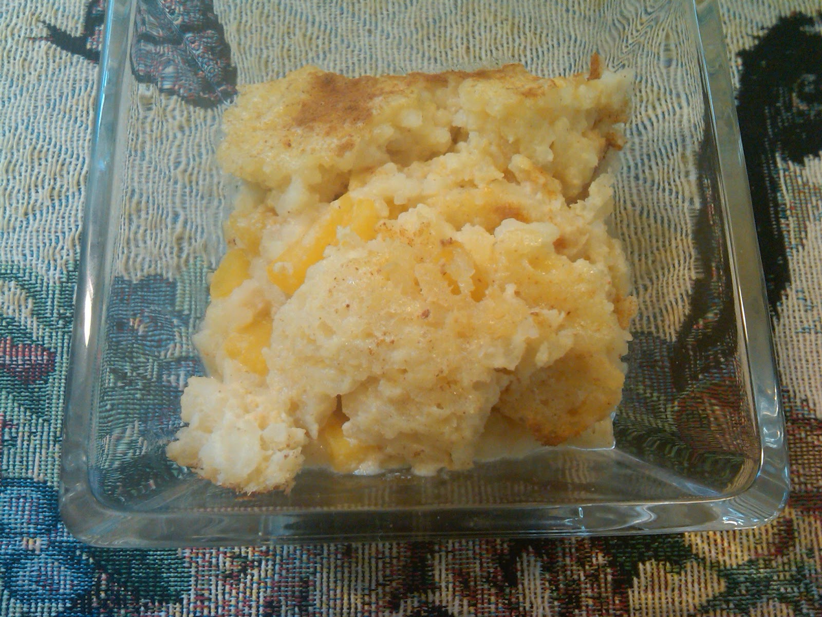 Michele's Woman Cave: Peach Rice Pudding