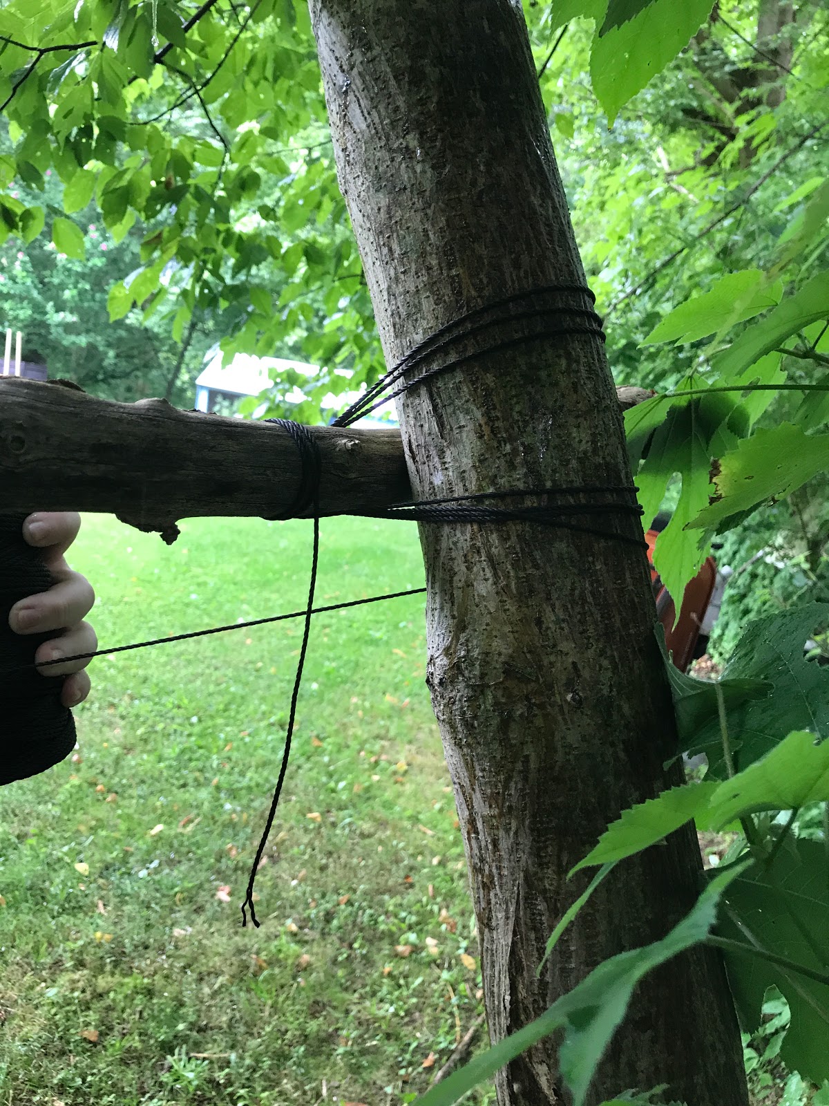 BackPack BushCraft: 1 2 3 Start Lashing with Me: Basic Lashing Knots ...