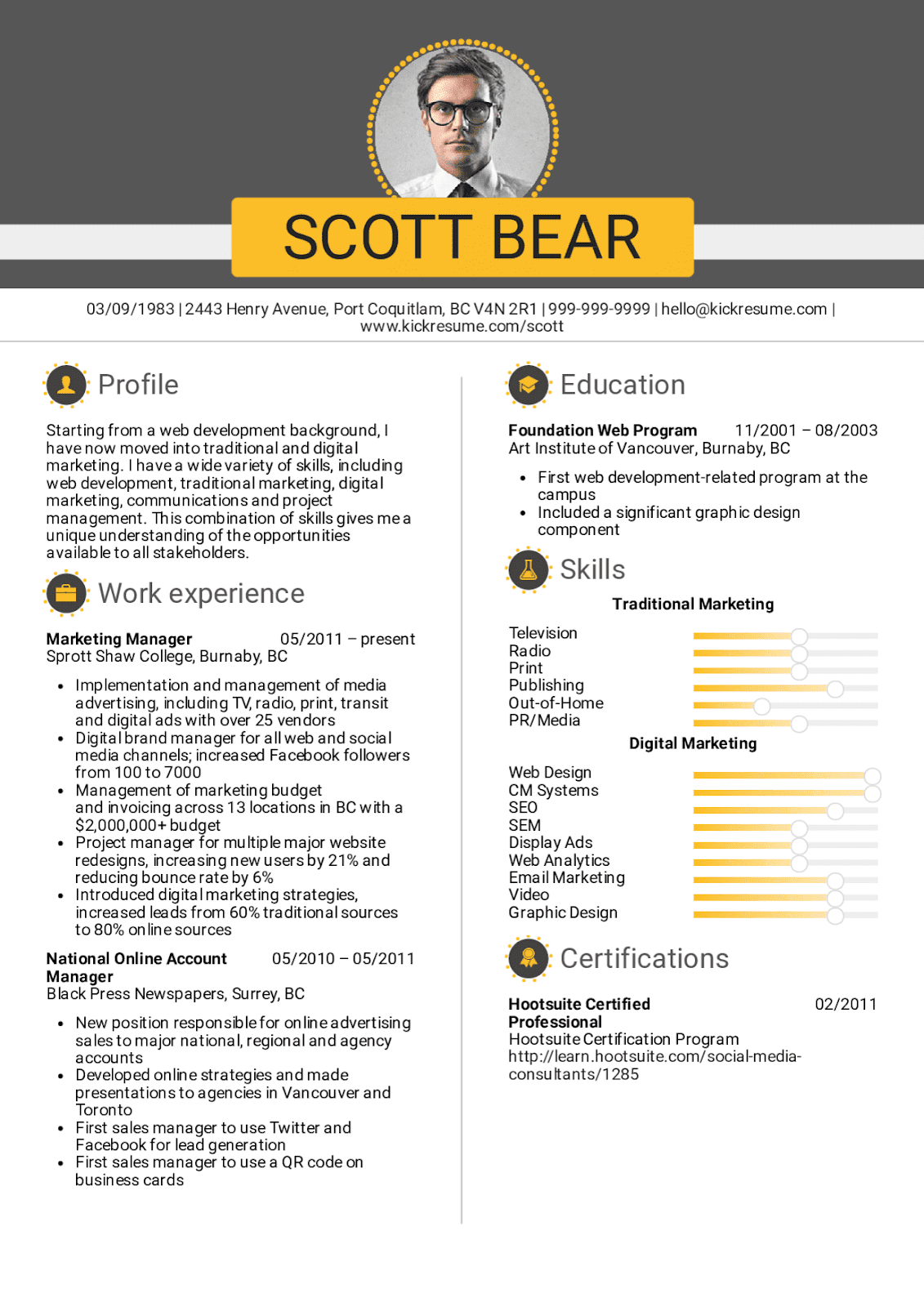 Marketing Manager Cv Example 2019 Marketing Manager Resume Templates Marketing Manager Cv Example 2019 Marketing Manager Resume Templates