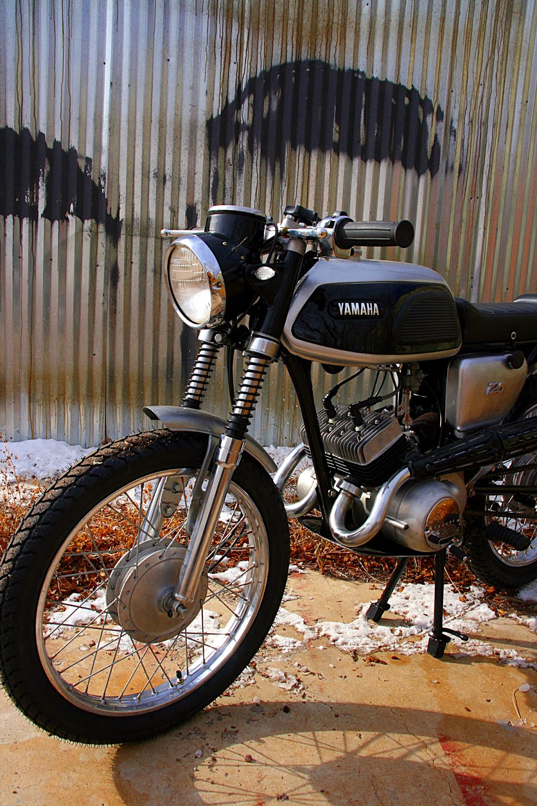 Rusty Bolt Garage: 1968 YAMAHA AS1-C Street Scrambler