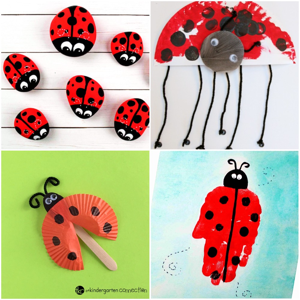 20 Super Cute Ladybird Crafts For Kids